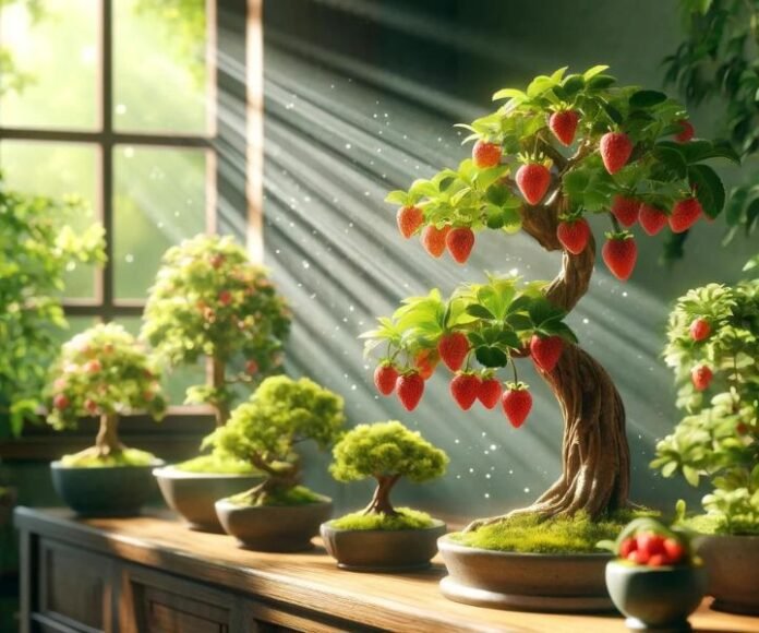 Cultive Bonsai de Morango em Casa com Encanto - Jardim Total: Dicas e ...